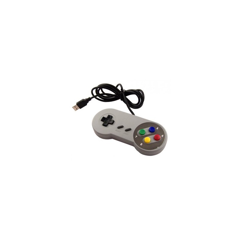 MANDO SUPER NINTENDO USB PARA TV BOX Y PC